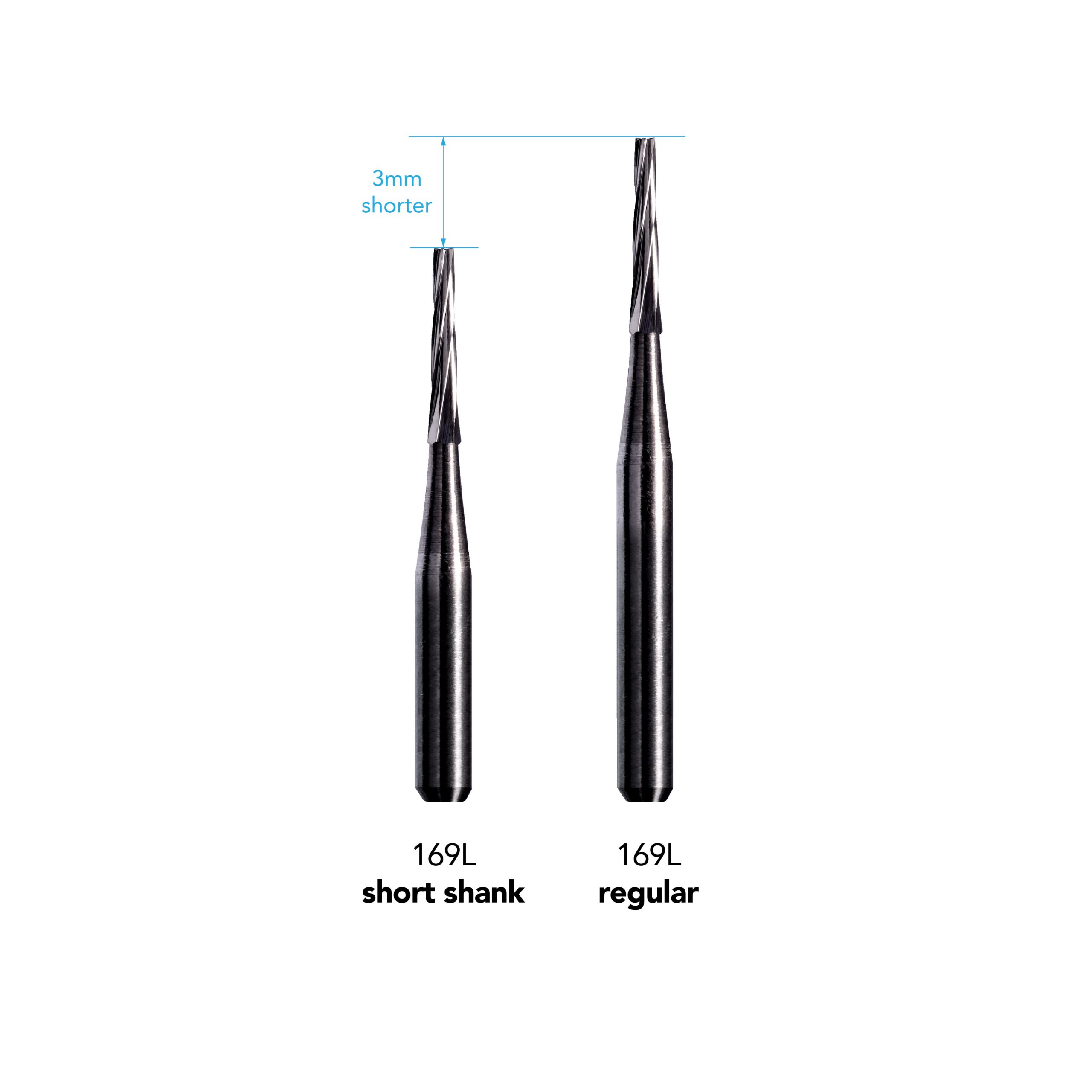 169L Brasseler Dental Carbide Bur Short Shank